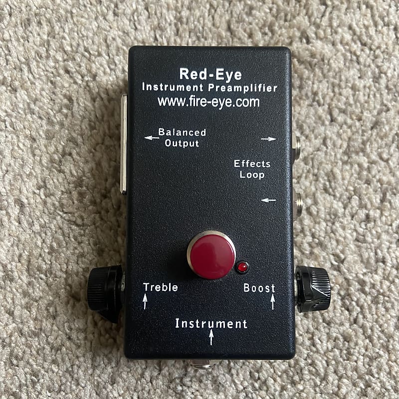 Fire-Eye Red Eye Pre-amp DI 2021 - Black | Reverb