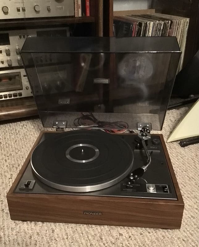 Vintage 70’s Pioneer PL-15R Belt-Drive Auto Return Record | Reverb