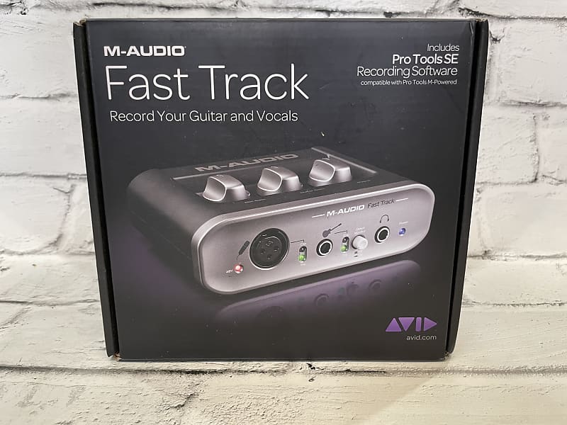 M-Audio Fast Track USB Audio Interface | Reverb Australia