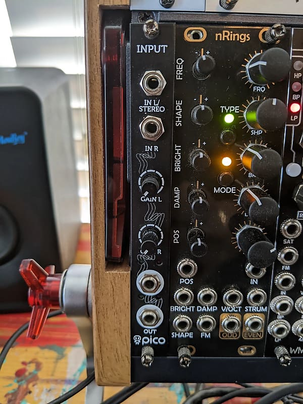 After Later nRings - Mutable Instruments Rings clone in 8hp | Reverb