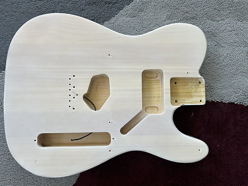 Fender Squier Telecaster Body - Blonde 2020s - Transparent | Reverb
