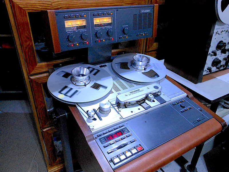 Studer 807 A807 1/4" 2-Track Pro Stereo Tape Recorder | Reverb