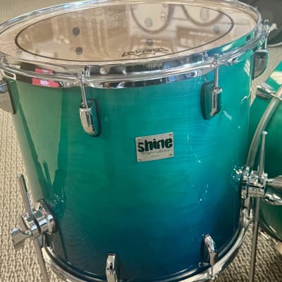 Shine Definition Birch 4pc Shell Pack 12/14/16/22 - Seawater | Reverb