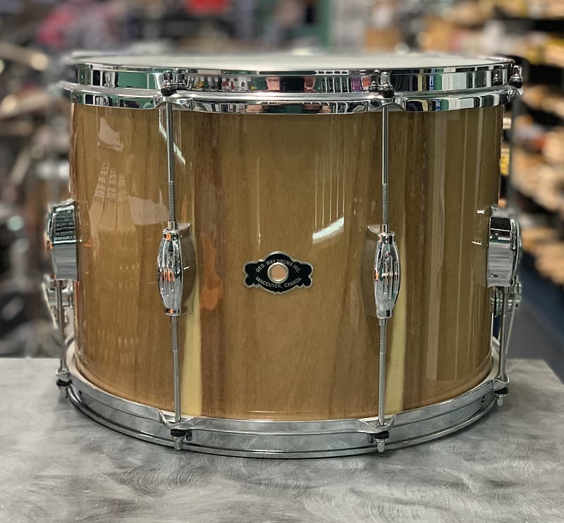 George Way Tuxedo 10x14 Snare Drum 2017 Acacia Veneer | Reverb