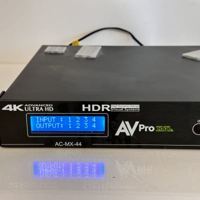 AVPro Edge AC-MX44 18Gbps True 4K/60 4x4 Matrix Switch z | Reverb