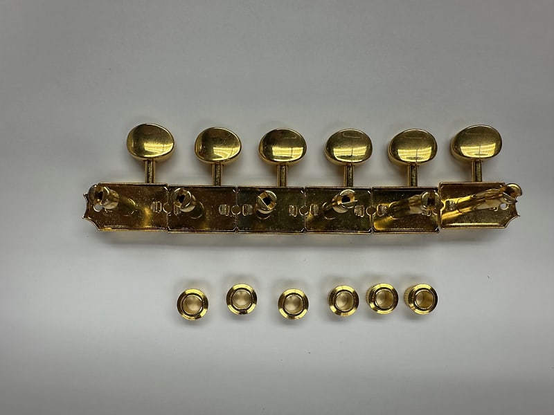 Fender Tuning key vintage Kluson style mid 90s - Gold | Reverb