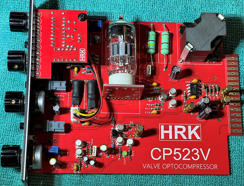 HRK CP523V Valve Opto Compressor 500 Series 2020 - Silver | Reverb