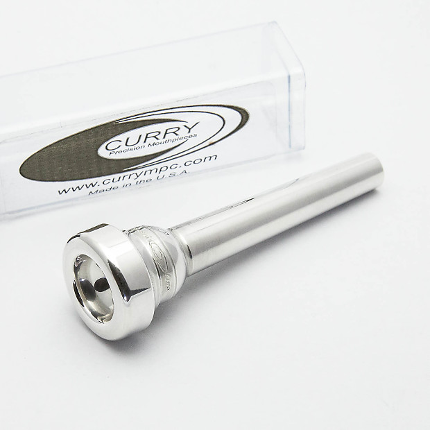Genuine Curry 3C Silver Standard Trumpet Mouthpiece NEW | Reverb