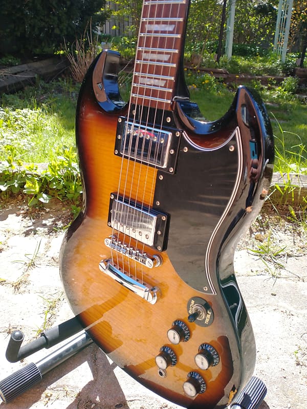 Epiphone SG G-400 Deluxe 2004 Sunburst | Reverb