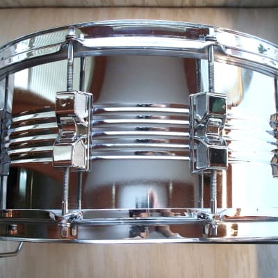1980s 6'' x 14'' Dual Parallel Strainer Snare Drum | Reverb