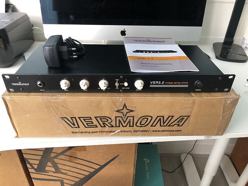 Vermona VSR 3.2 vintage spring reverb 2010- - blackish | Reverb