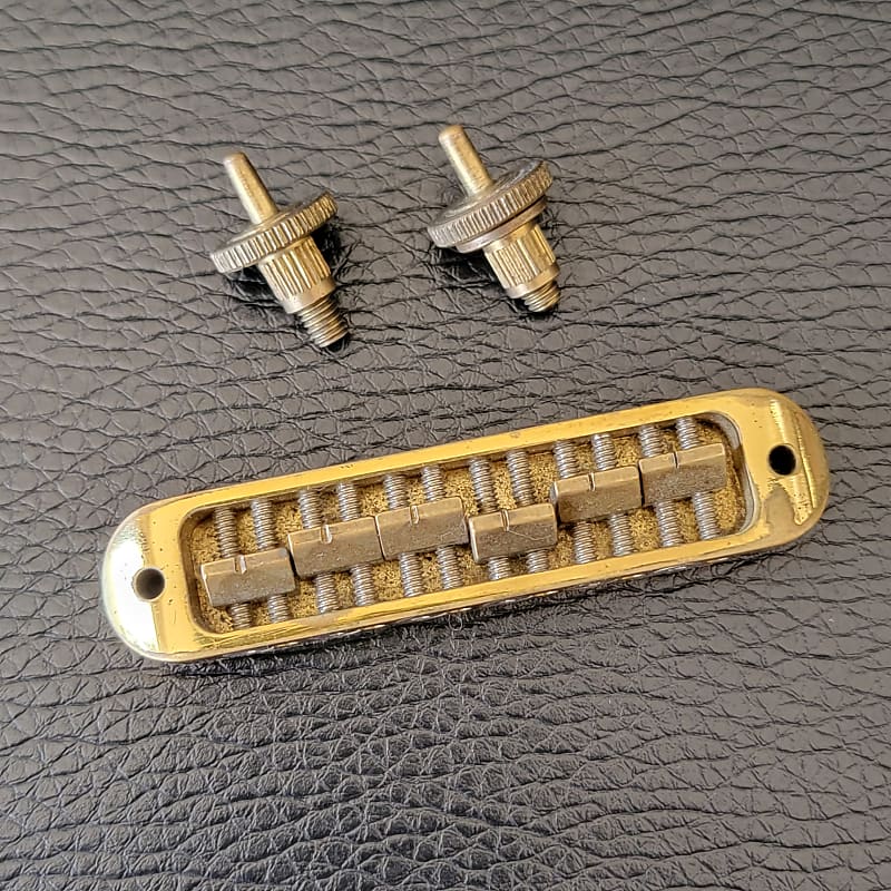 Schecter Kross Lok Brass Bridge W/ Original Mounting Posts | Reverb