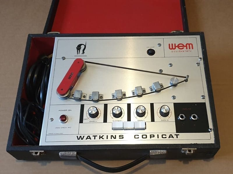 Vintage 1970's Wem Watkins Copicat MKIII Echo Delay Good | Reverb