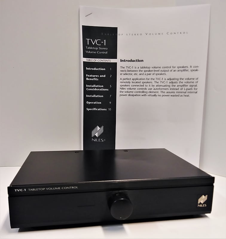 Niles TVC-1 Table Top Volume Control | Reverb
