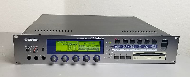 Yamaha A4000 Digital Sampler - Max 128MB Ram, HD, Zip Drive! | Reverb