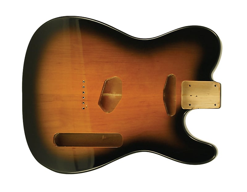 Premium Finished Telecaster Body, Tobacco Sunburst, Free | Reverb