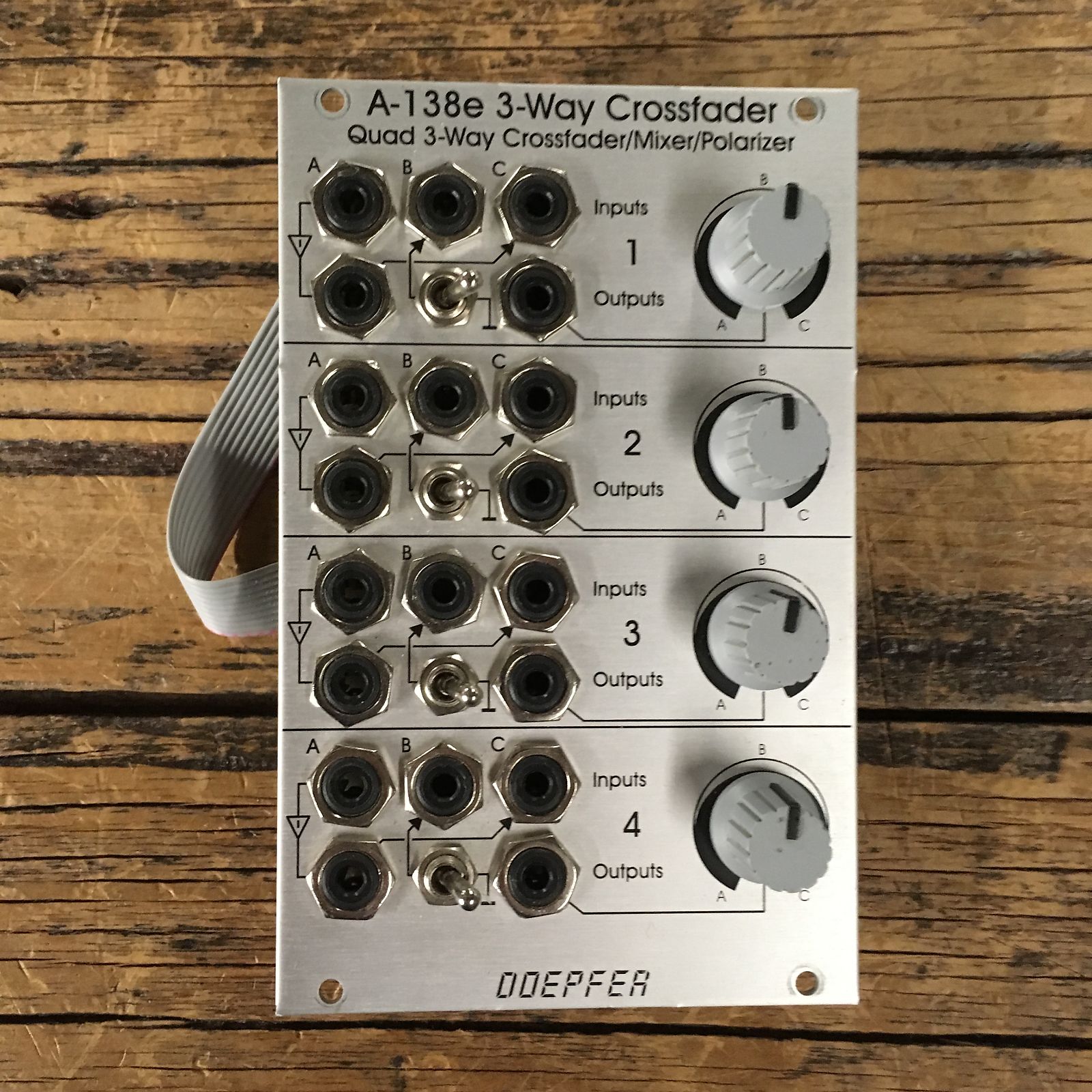 Doepfer A-138e Quad 3-Way Crossfader / Mixer / Polarizer | Reverb UK