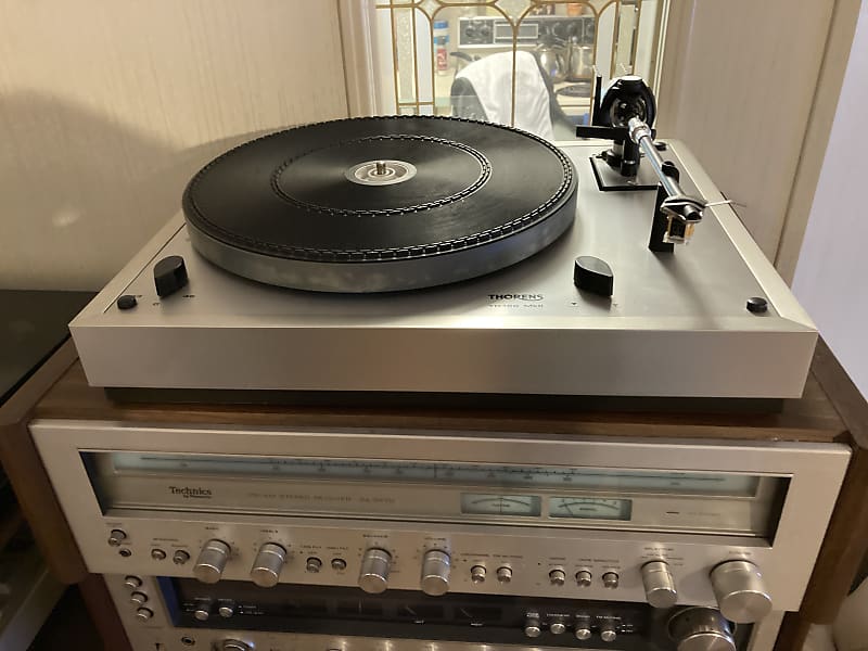 Technics 5470 from 1977 Silver face/Walnut cabinet | Reverb