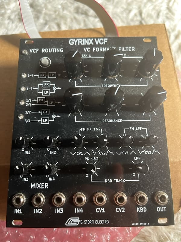 G-Storm Electro - GYRINX VCF | Formant Filter Eurorack | Reverb