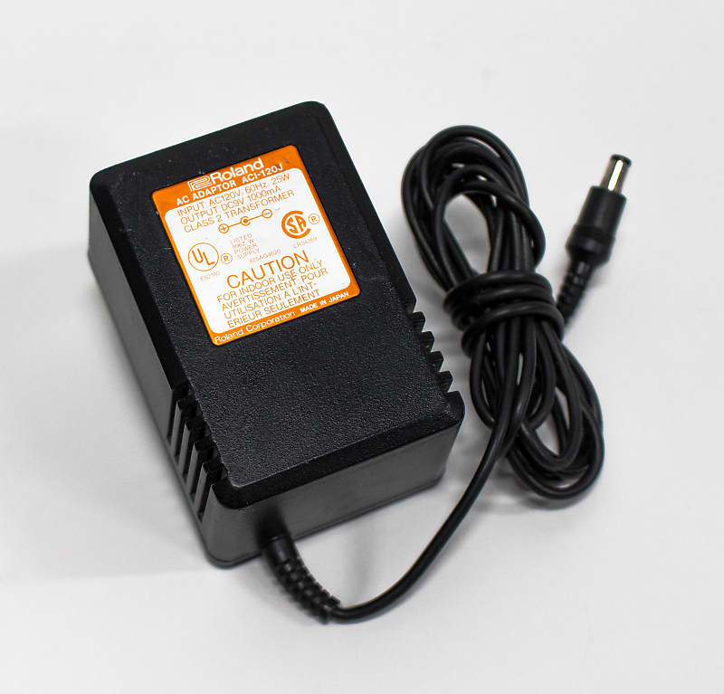 Genuine Roland ACI-120J AC/DC Power Supply Adapter - 9VDC | Reverb
