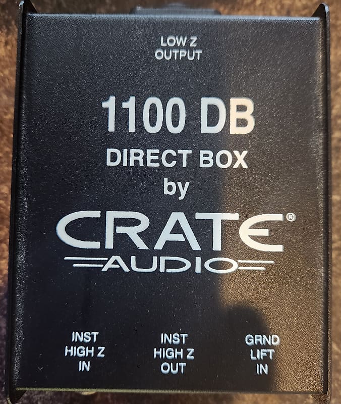 Crate Audio 1100 DB Direct Box | Reverb