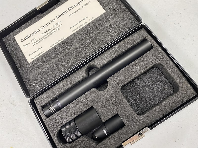 DPA 4011 Cardioid Condenser Microphone 2004 - Black | Reverb