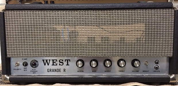 West Amplification Grande R -- Late 60's / early 70s | Reverb