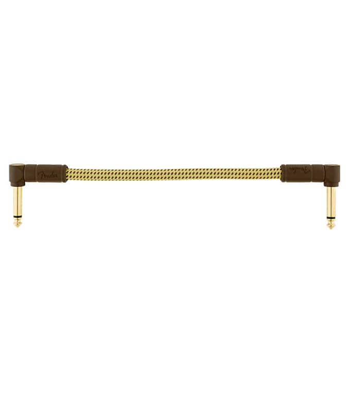 Fender Deluxe 6" Tweed Angle/Angle Cable - Single | Reverb