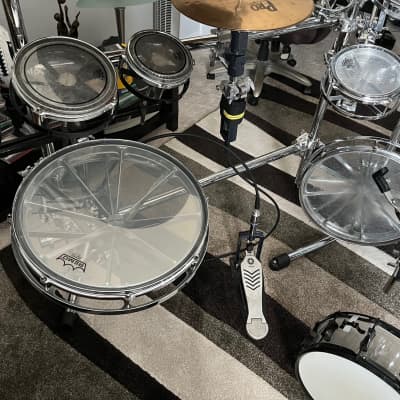 Rare! 14-pc Roto Tom Drum Set w/ Rack, Upgraded Clamps DW, | Reverb