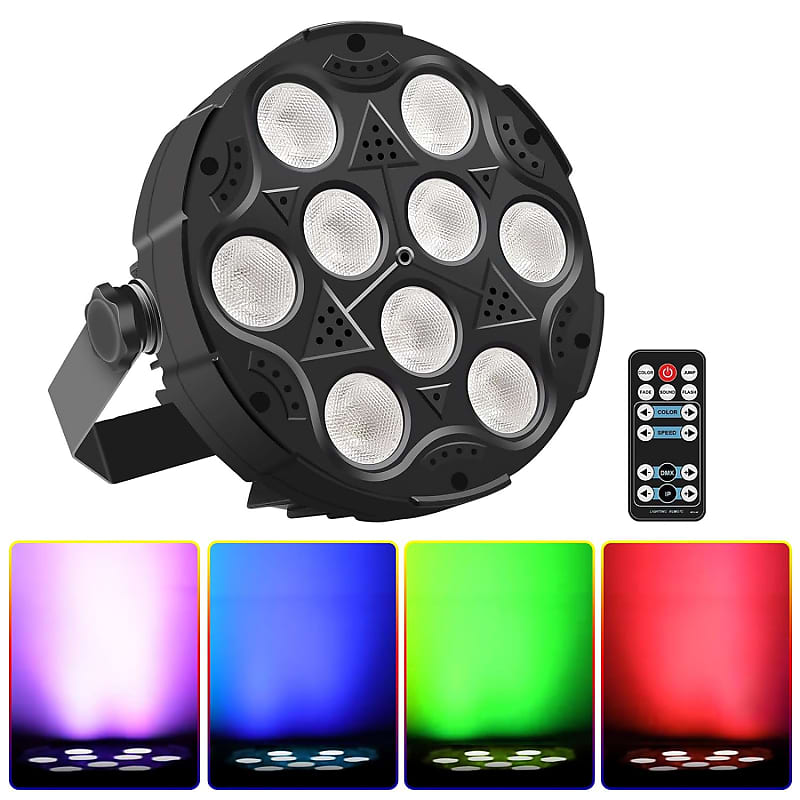 9Led Par Lights For Stage Lighting, Disco Par Can Lights For | Reverb