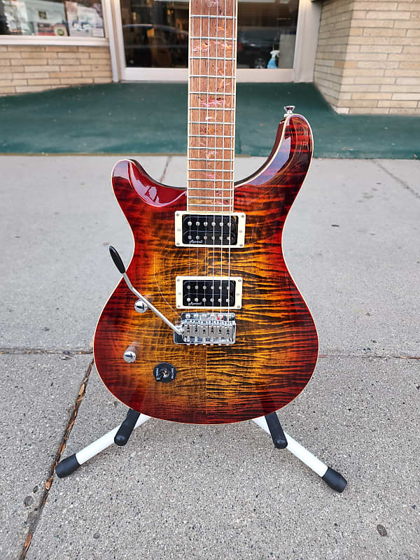 Harley Benton CST-24T LH Paradise Amber Flane | Reverb
