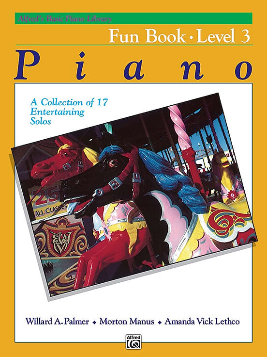 Alfred Music Basic Piano Library Level 3 Fun Book | Reverb
