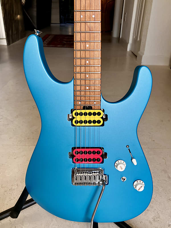Custom Charvel Pro-mod DK24 HH 2PT CM w/ Invader Pickups!! | Reverb