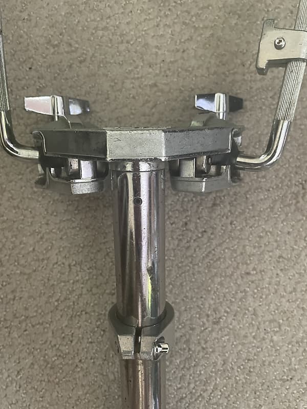 Tama Imperialstar Double Tom Mount 1980s - Chrome | Reverb