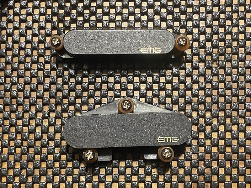 EMG Tele Pickup Set Rt/Ft with Solderless Wiring! | Reverb