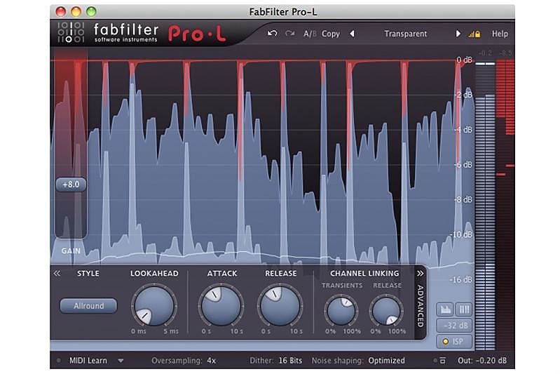 FabFilter Pro-L2 | Reverb
