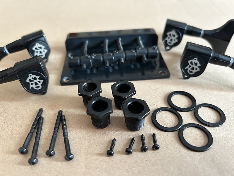 Spector Bass Tuners & Bridge Spector - Black | Reverb