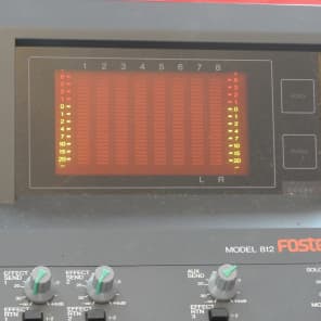 Fostex Model 812 Analog Studio 12x8x2 Recording Mixer | Reverb