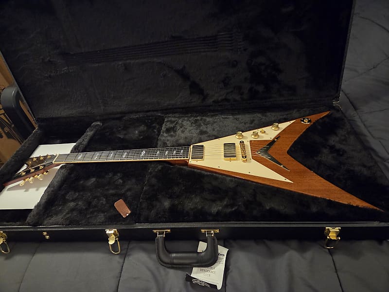 Dean Vengeance USA V Mahogany Custom Shop Pickguard 2024 - | Reverb