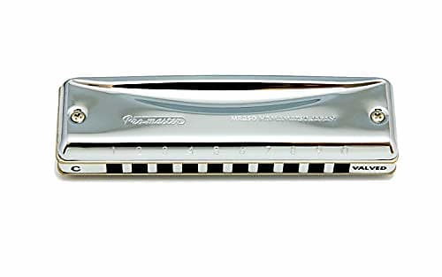 Suzuki Promaster Valved Harmonica - Deluxe 10 hole | Reverb Sweden