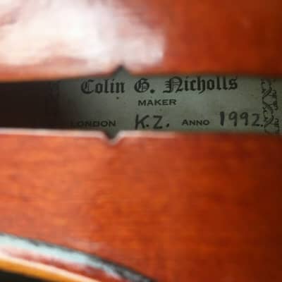 Colin G Nicholls Viola, London 1992 | Reverb