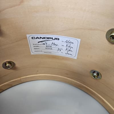 Canopus RFM Maple 15-13-10" Bop Kit in Natural Oil | Reverb