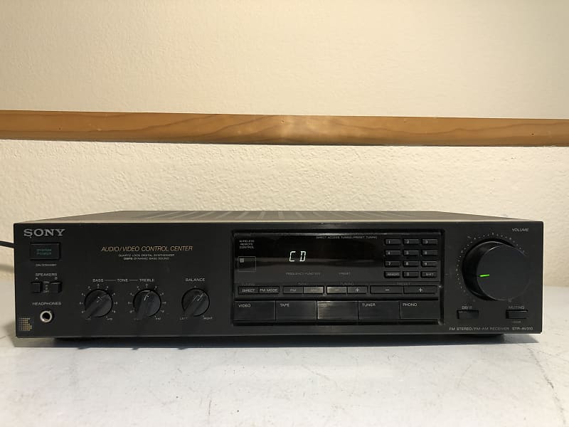 Sony STR-AV310 Receiver HiFi Stereo Vintage Phono 2 Channel | Reverb