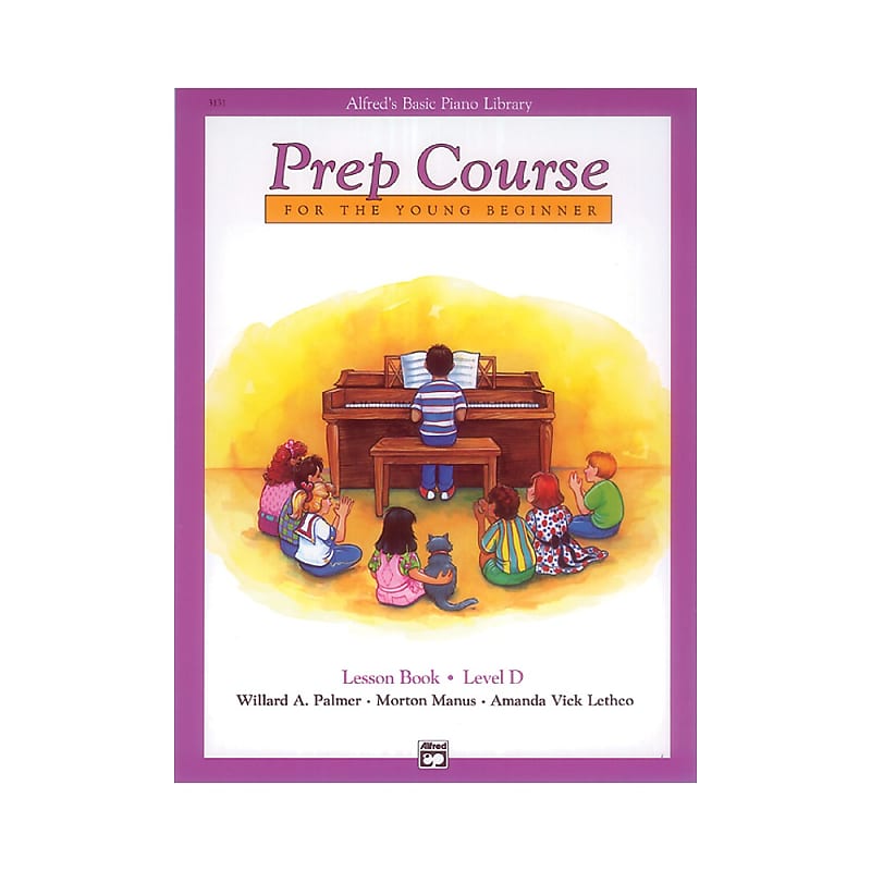 Alfred Alfred's Basic Piano Prep Course Lesson Book D | Reverb