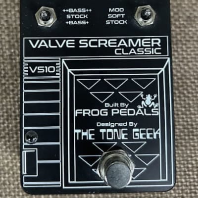 Frog Pedals Tone Geek Valve Screamer VS10 Overdrive Pedal | Reverb
