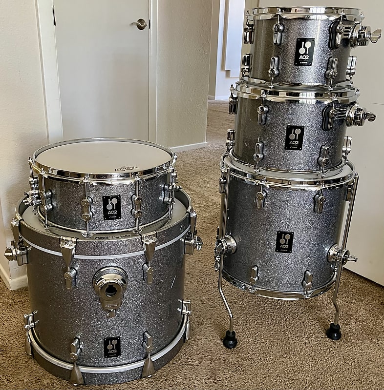 Sonor AQ2 Bop TQZ 5-piece Titanium Quartz | Reverb