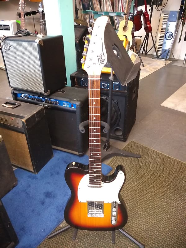 Rogue Telecaster In A Gorgeous Tobacco Burst Plays Excellent | Reverb