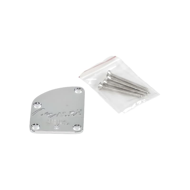 Genuine Fender Standard/Deluxe Strat/Stratocaster Neck Plate | Reverb
