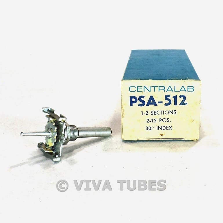 NOS NIB Centralab PSA-512 Index Assembly 1-2 Sections 2-12 | Reverb