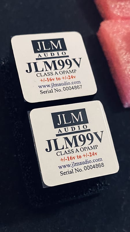 JLM Audio 99v Opamp Pair | Reverb